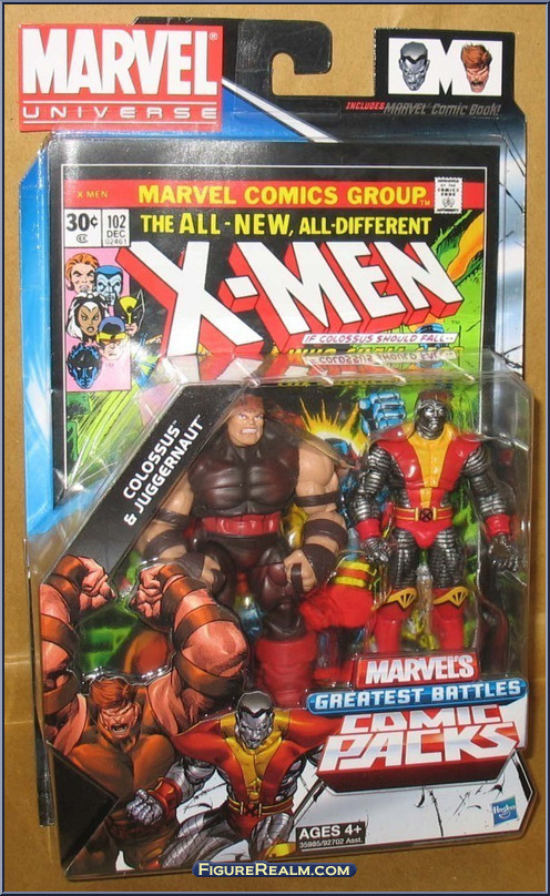 Colossus / Juggernaut - Marvel Universe - Comic Packs - Greatest ...
